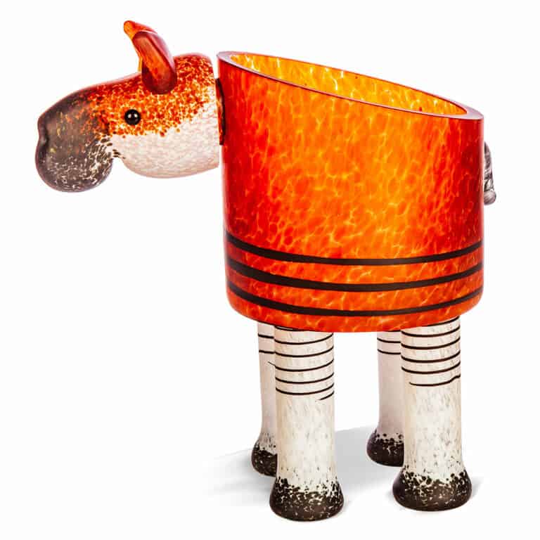 MARIO - Glasstudio Borowski | Windlicht Marienkäfer